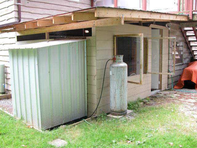 Tin Shack Studio - Construction